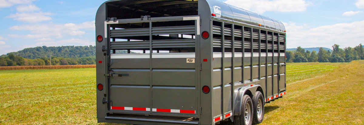 Stock Trailers | Affordable steel livestock trailers by Valley Trailers